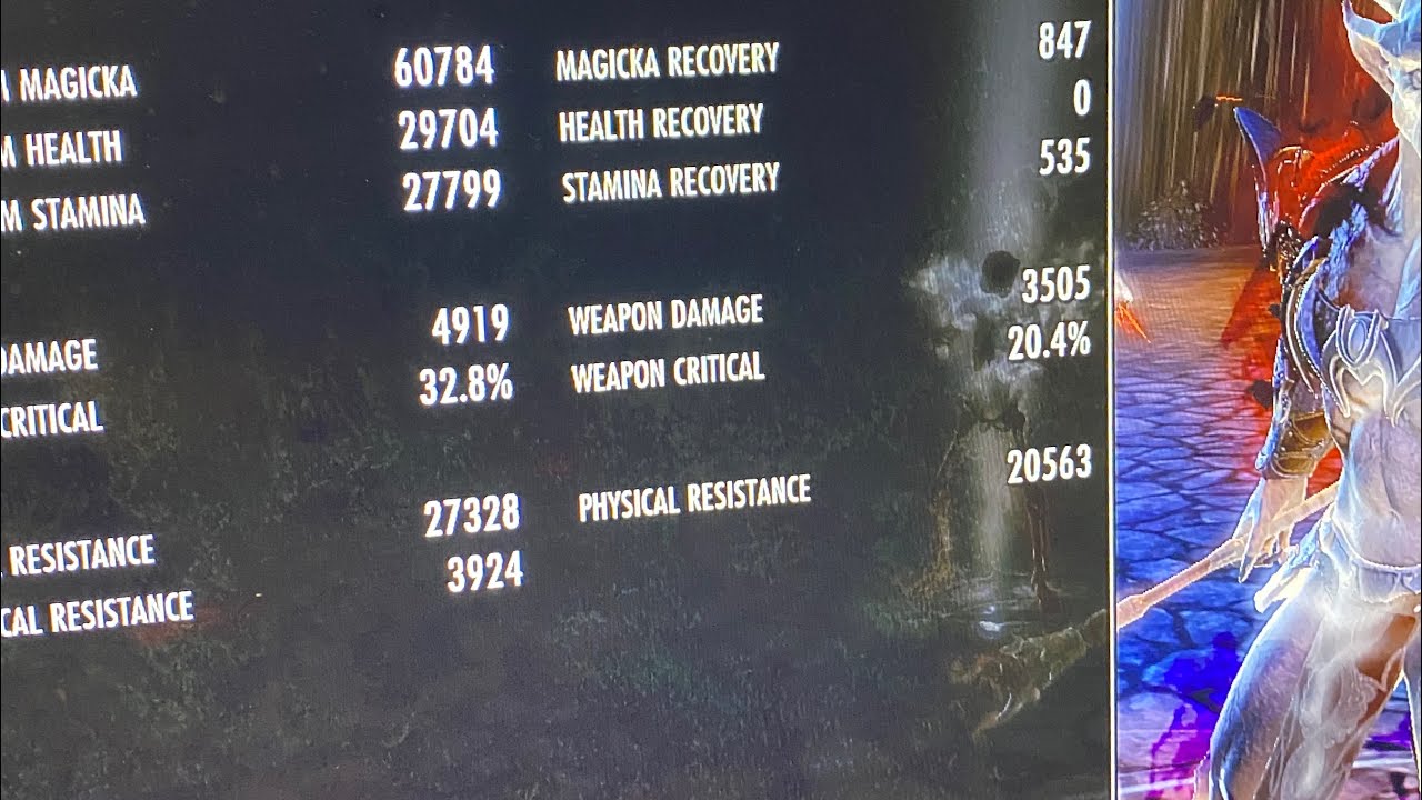 ESO: vampire lord build (greymoor) - YouTube