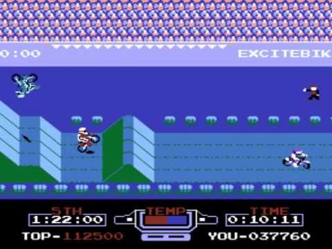 Vs. Excitebike(ARCADE) Gameplay - YouTube