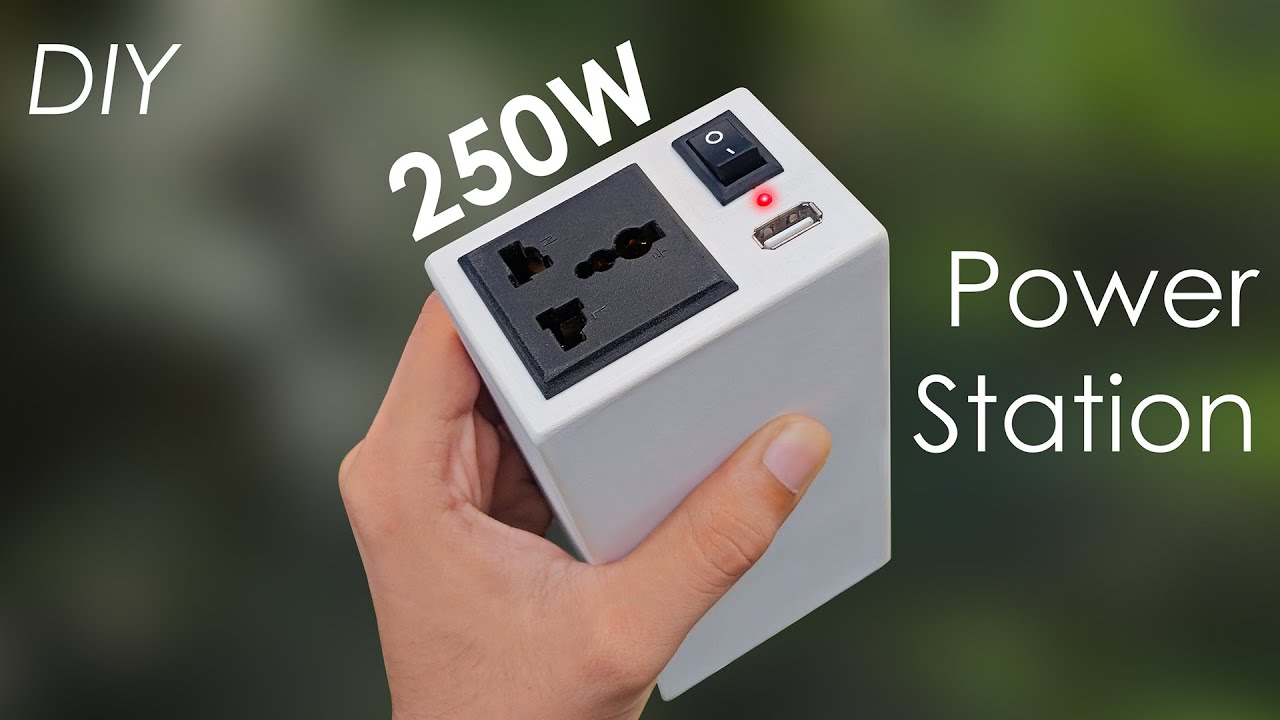 This Tiny DIY Power Station is Insanely Powerful - YouTube