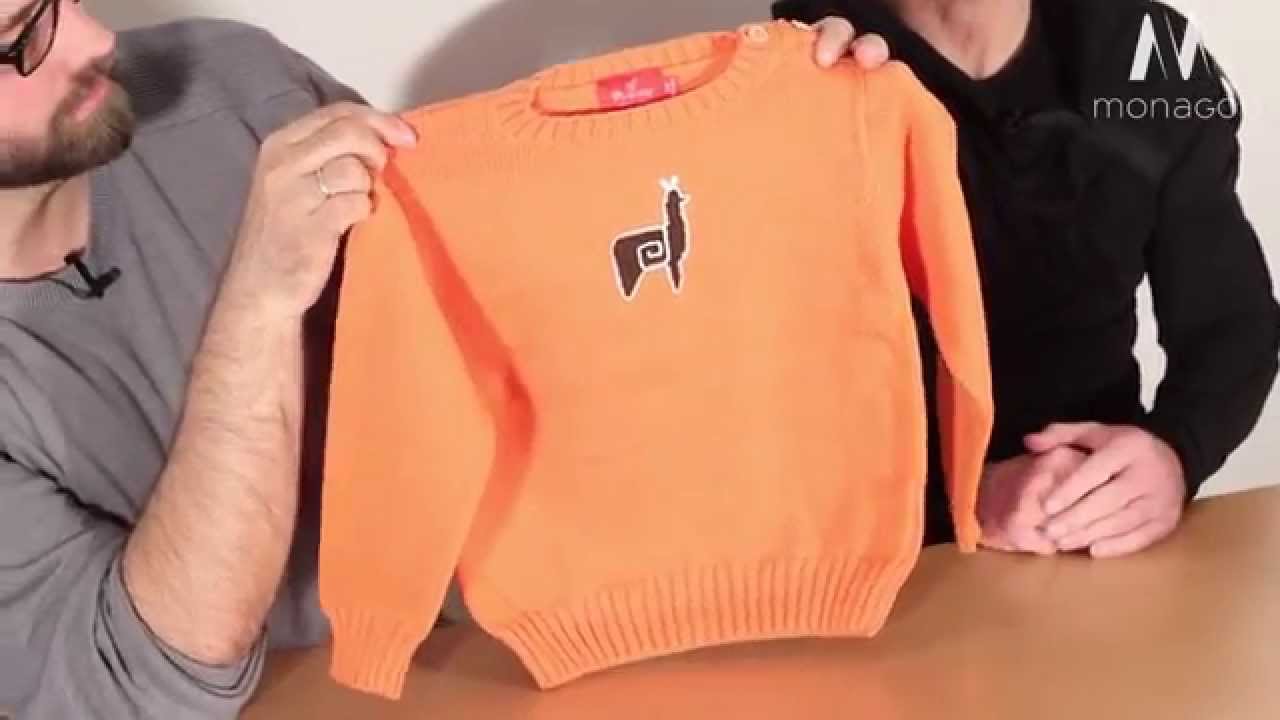 Peru-Kids Pullover "Peru-Kids" aus Bio-Baumwolle für Jungen (c) Monagoo ...
