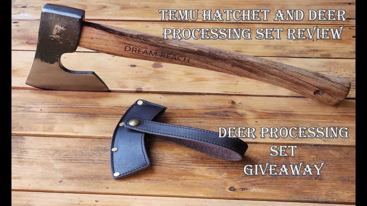 Deer Processing Knife Set - Hatchet Review - Plus Giveaway - YouTube