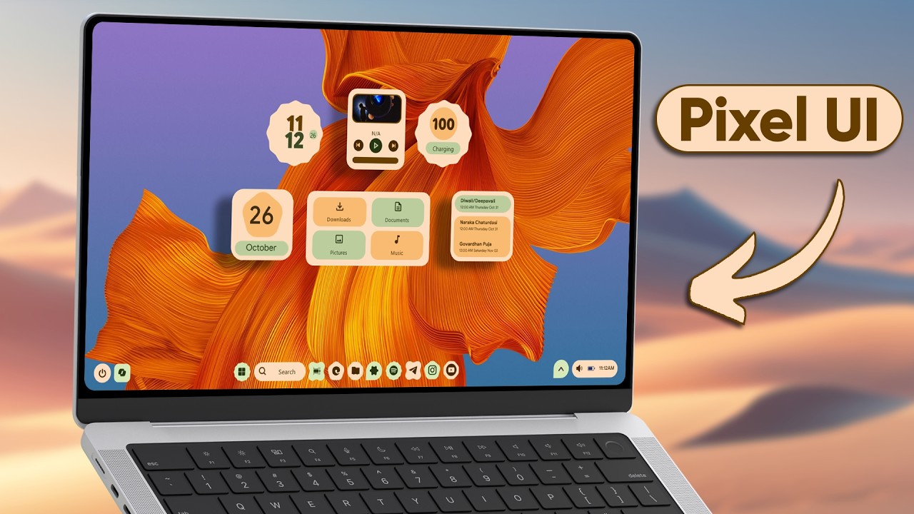 Bring Pixel Experience to Windows 11 - Easy Customization Guide! - YouTube