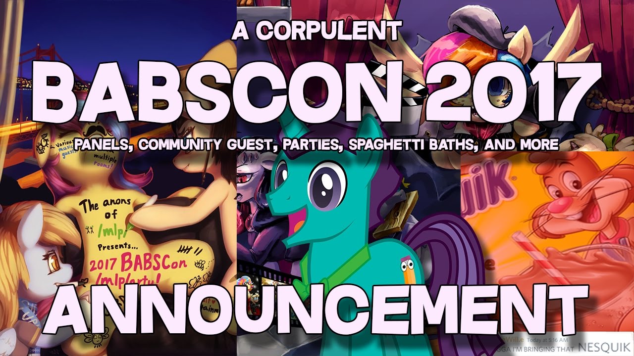 BABScon 2017 Panels and Community Guest Announcement! - YouTube