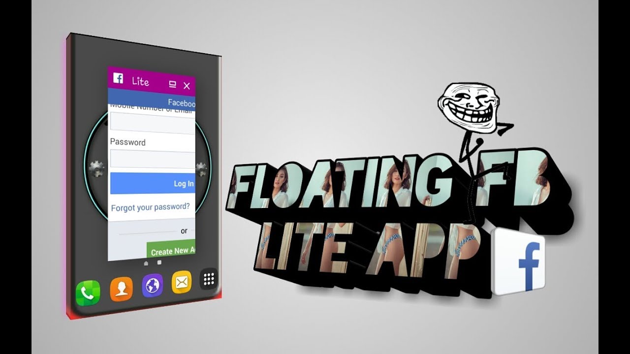 FLOATING FB LITE APP [skl] - YouTube