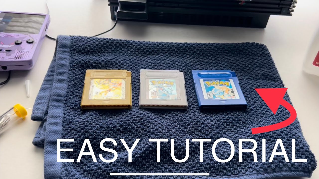 Fixing Pokémon Gameboy Save Batteries - YouTube