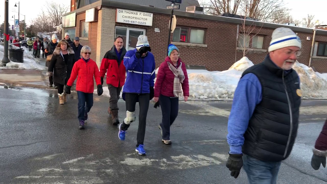 Coldest Night Walk Gravenhurst three - YouTube