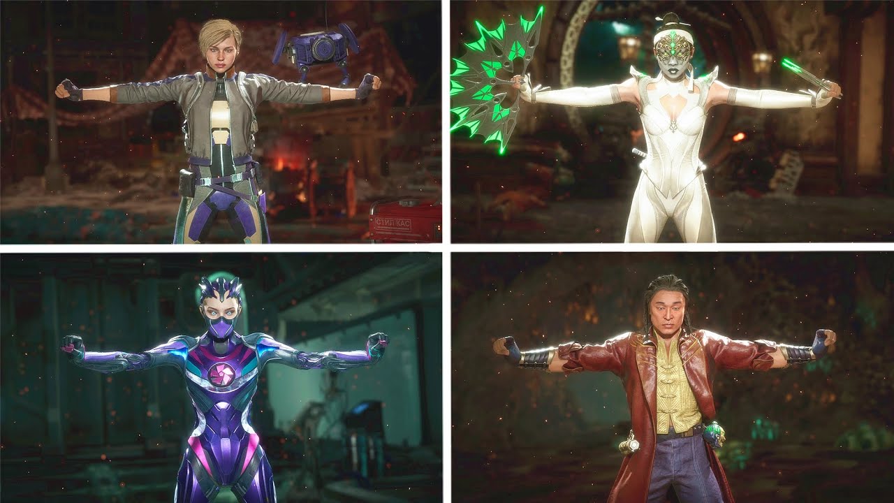 MK11 - All Performs Scorpion "Aikuchi" Victory Poses - YouTube