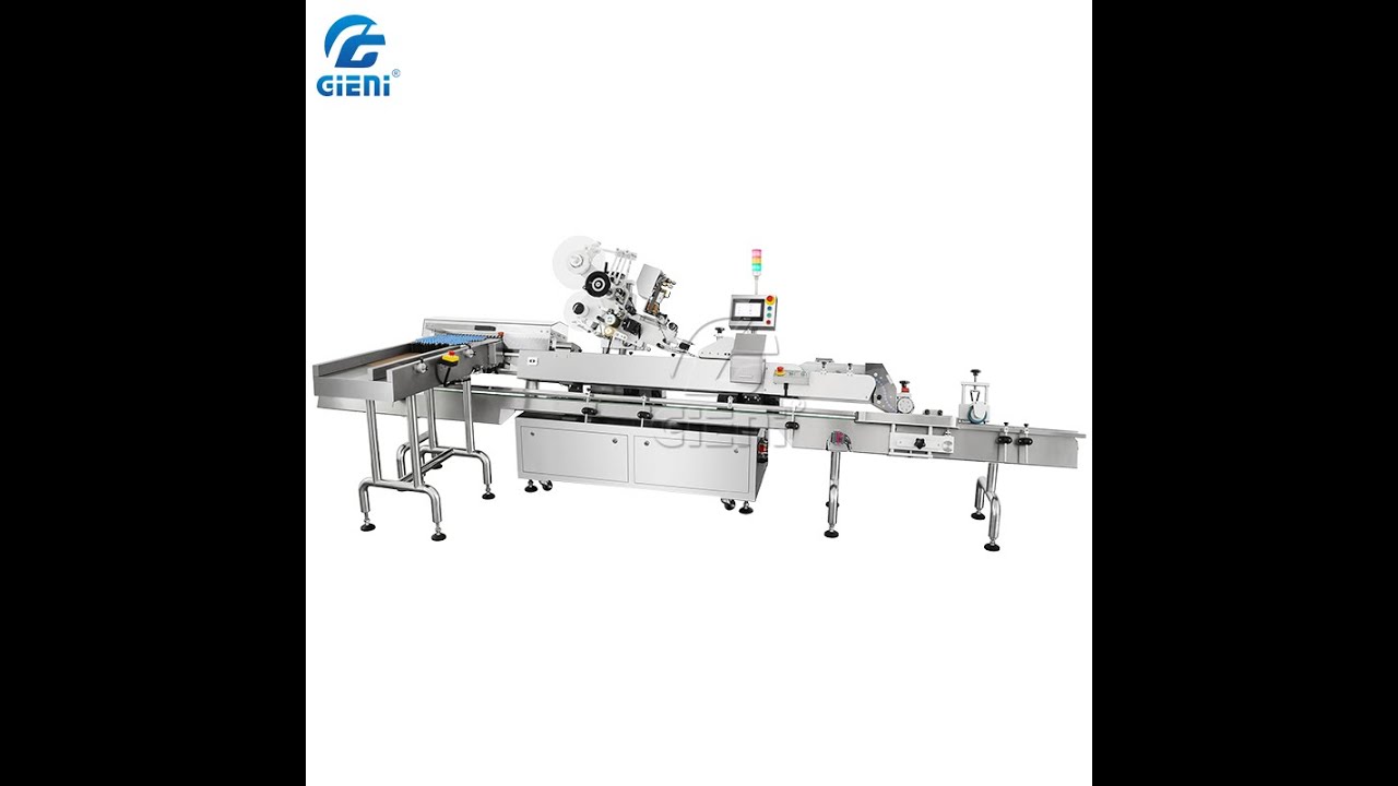 Automatic Horizontal Labeling Machine (High Speed 500pcs/min) - YouTube
