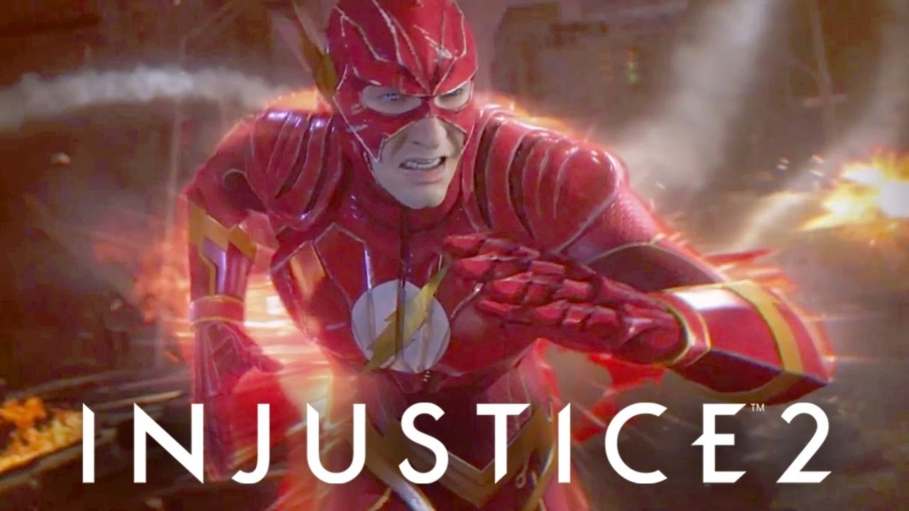 Injustice 2: The Flash gameplay | Super Move and Pose Victory - YouTube