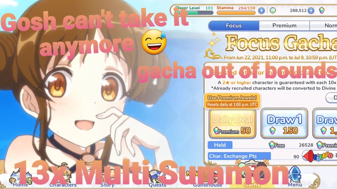 Princess Connect Re dive - Suzume Summer Summon !!! - YouTube