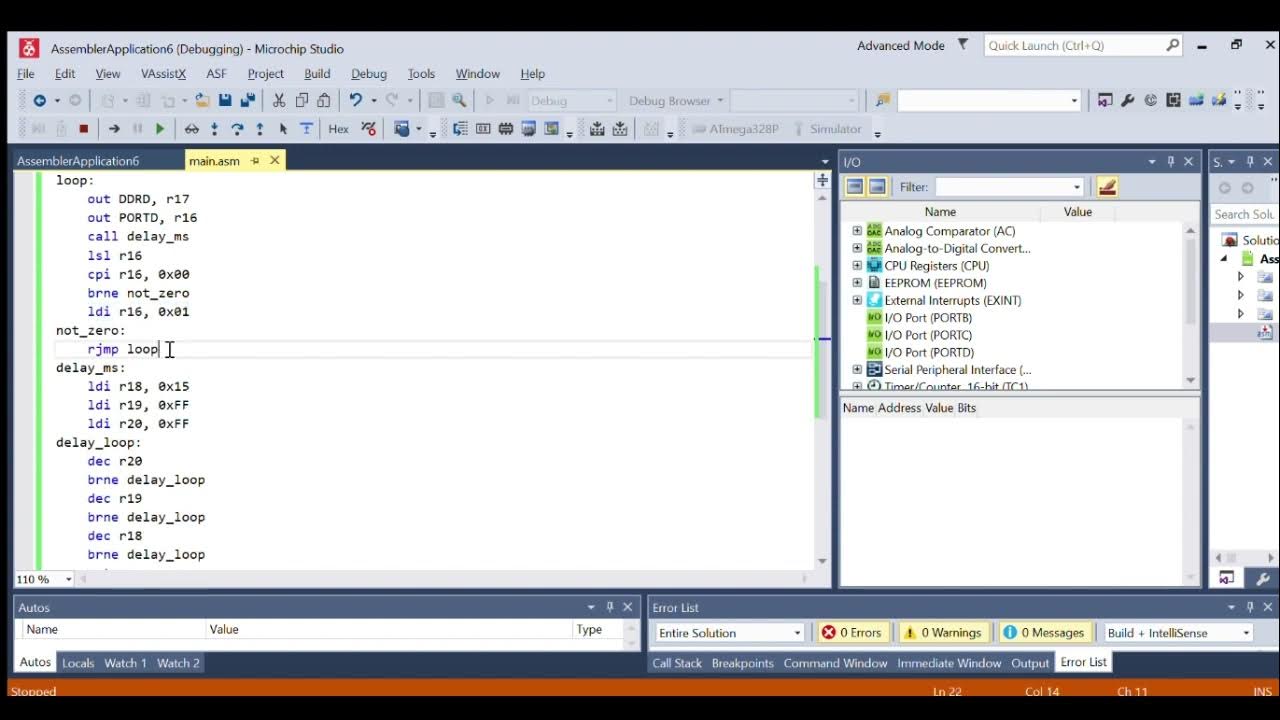 Tugas Modul 1 (Input Output) Sistem Mikroprosesor dan Mikrokontroller ...
