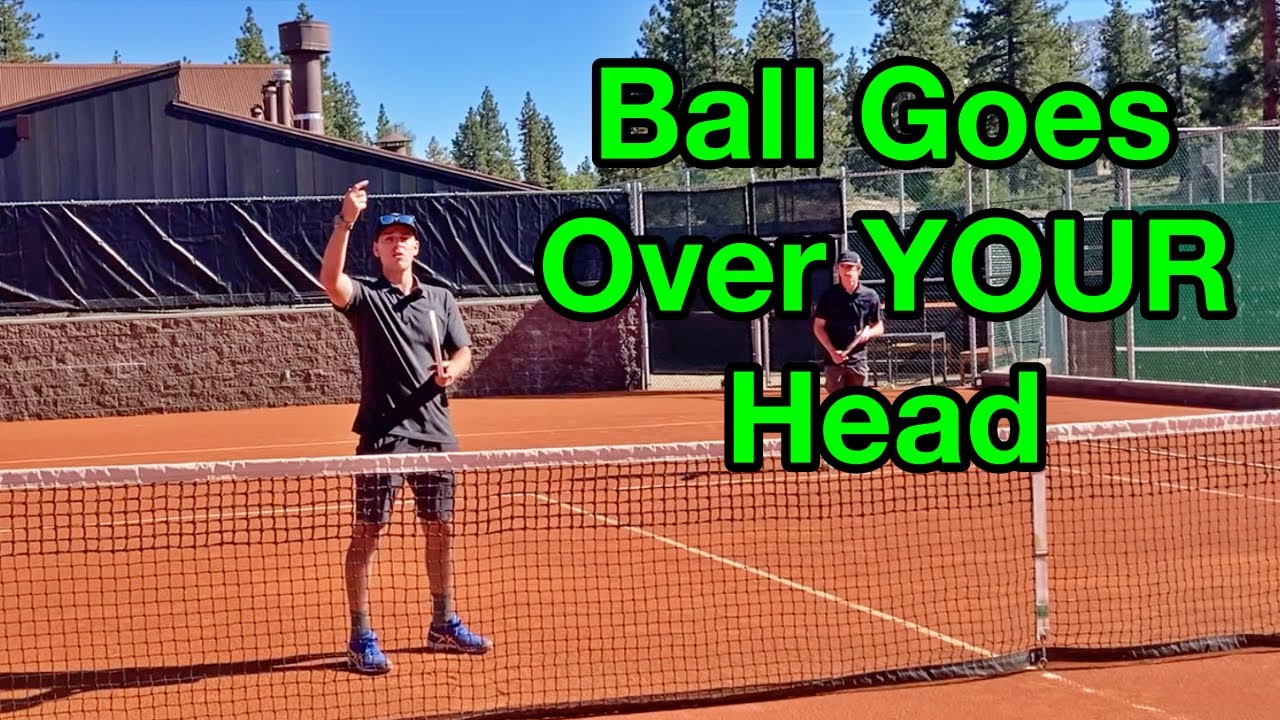 When Tennis Ball Goes Over Your Head (Spec Tennis) - YouTube