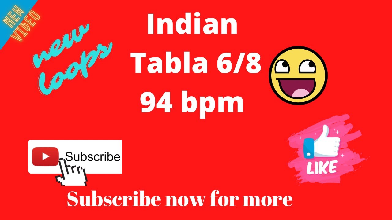Tabla Loops 94 Bpm 6_8 New Loops - YouTube Music