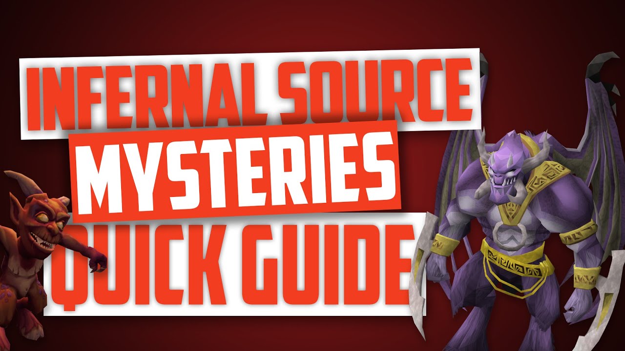 Runescape - ALL Infernal Source Mysteries! Quick Guide! - YouTube