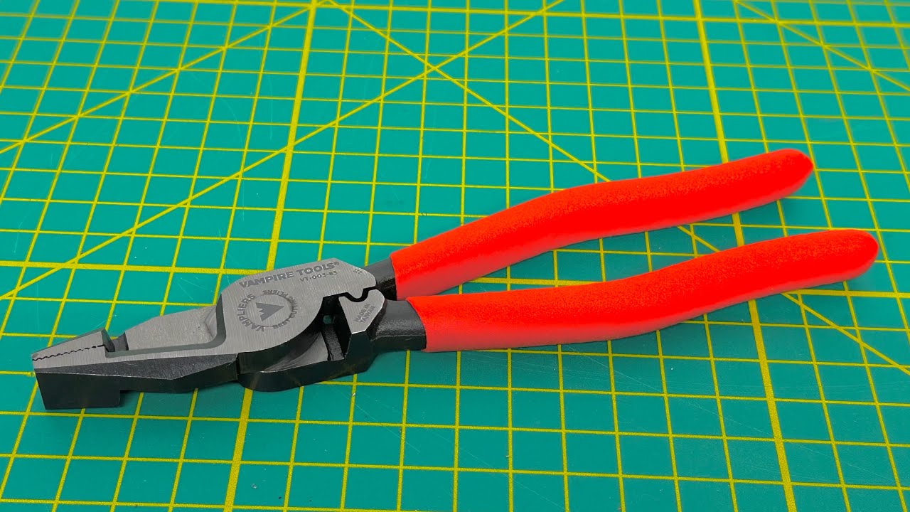 Vamplier VT-003-85 Cross Cut Pliers - YouTube