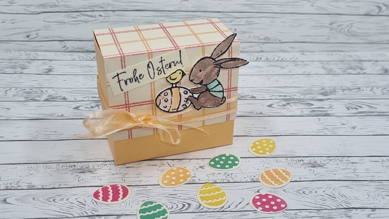 Tutorial Osternest mit Stampin´Up! Produkten / Oster Goodie / Willkommensgruß für die Ostertafel ...