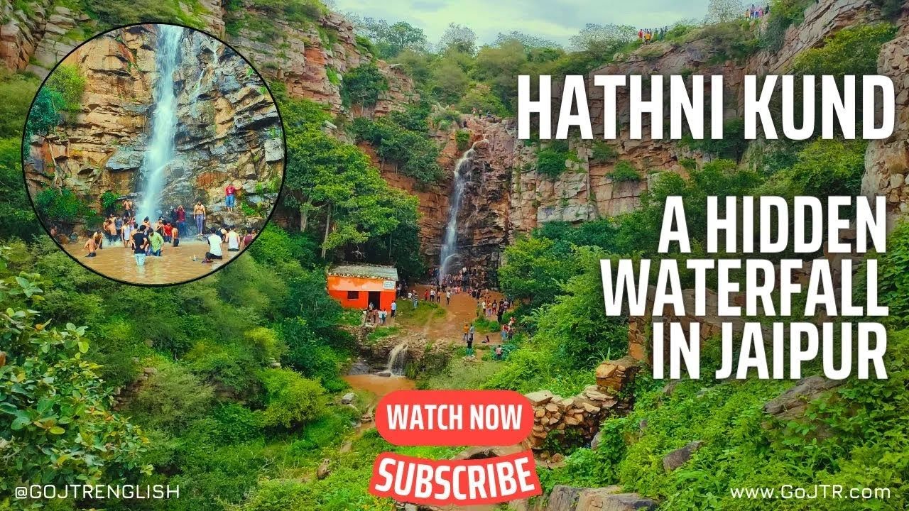 Hathini Kund | Hidden Waterfall in Jaipur | Jaipur Tourist Places - YouTube