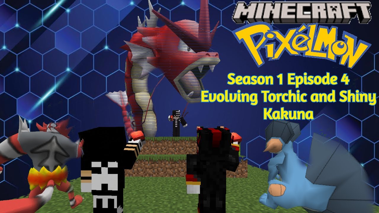 Minecraft Pixelmon - Season 1 Episode 4 (Evolving Torchic and Shiny ...
