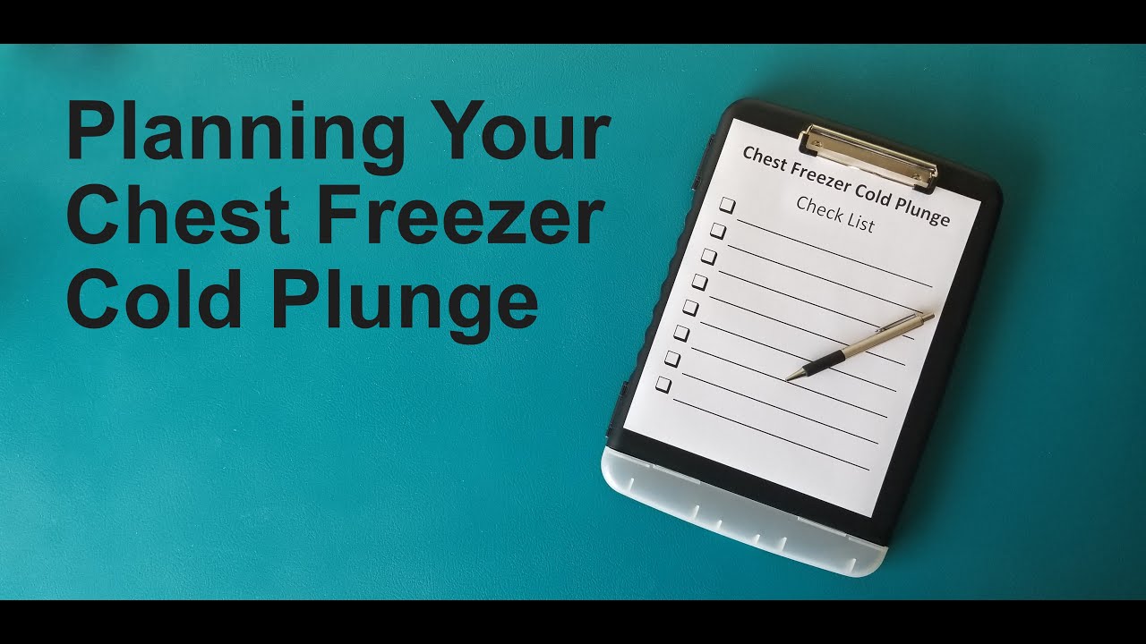 Planning For Your Chest Freezer Cold Plunge - What to Consider for a ...