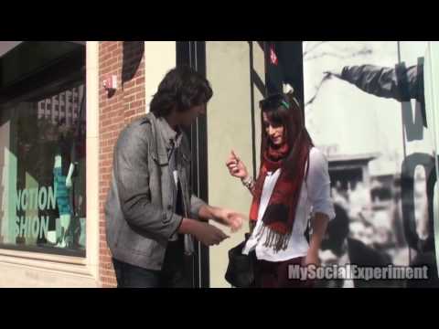 Kissing Prank   Magic Kissing Card Trick