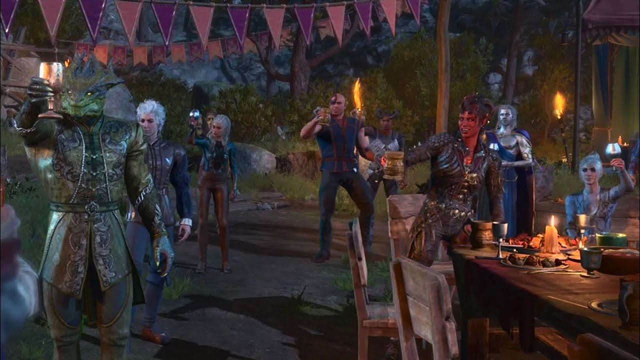 Immolating the Illithids - Baldur’s Gate 3 ending and epilogue - YouTube