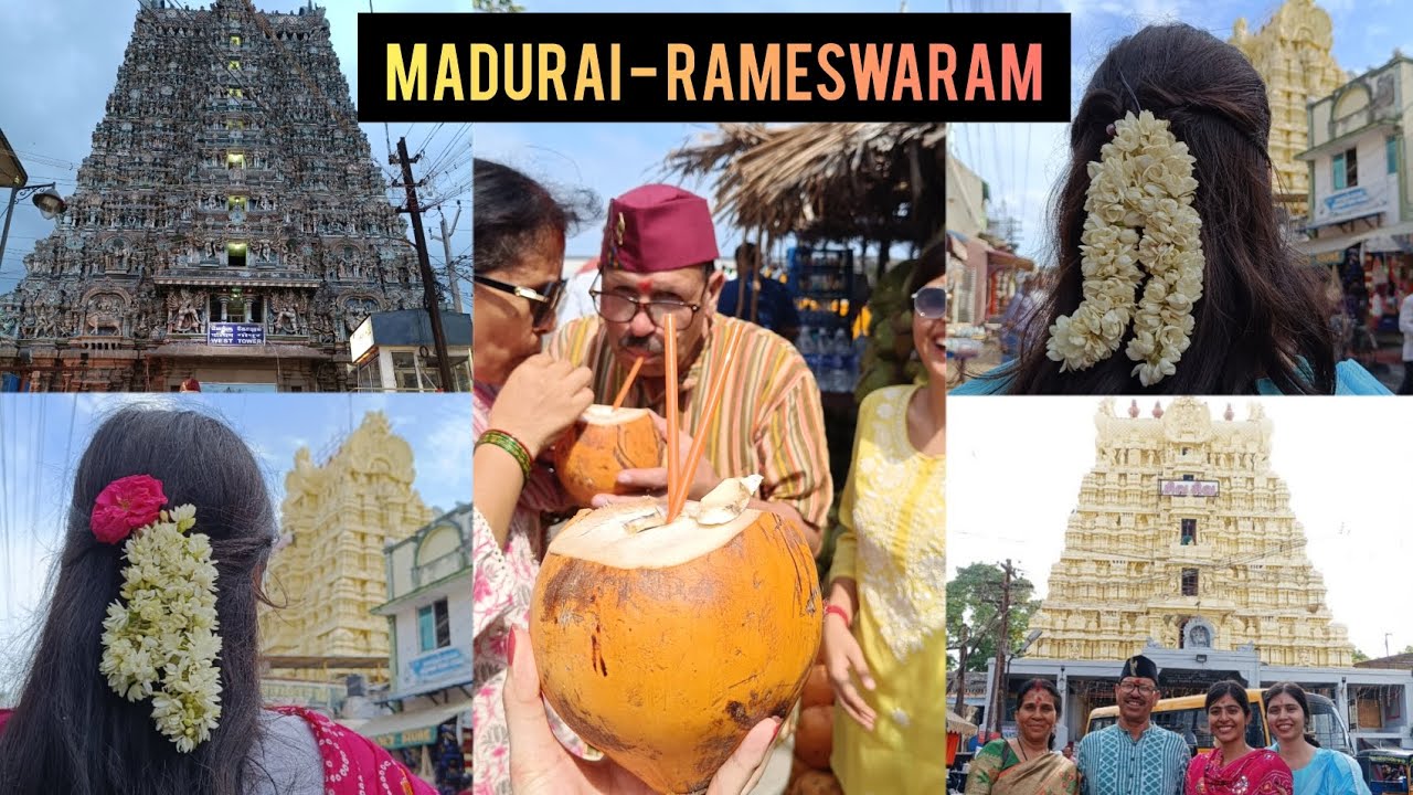DELHI - RAMESWARAM - 2 | Temple Visit | Ram Setu Point - YouTube
