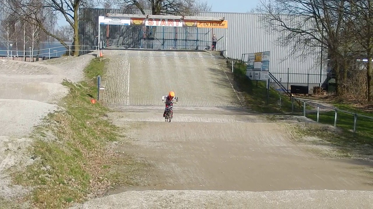 fietscross achterwielen - YouTube