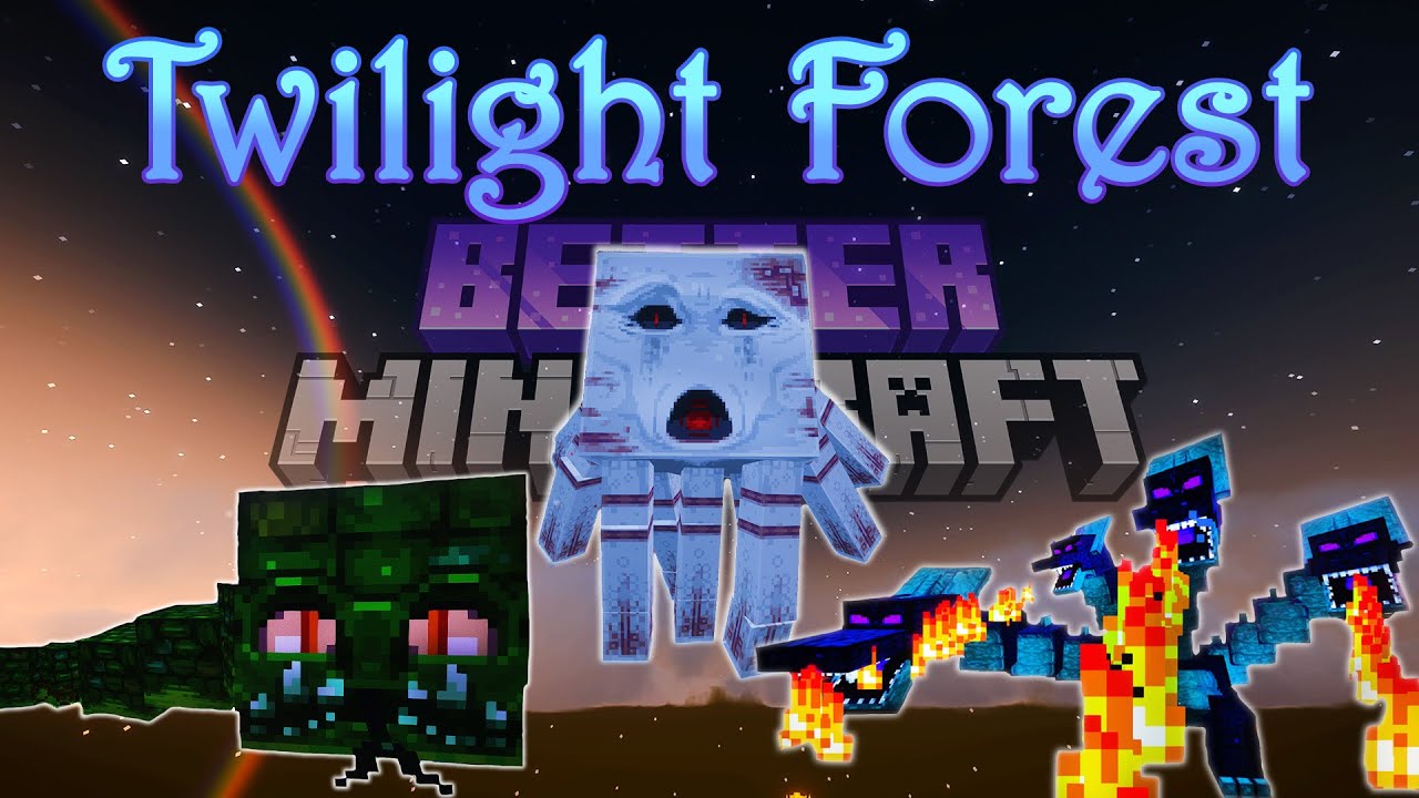 I defeated all bosses in Twilight Forest in Better Minecraft |Ep.8 ...