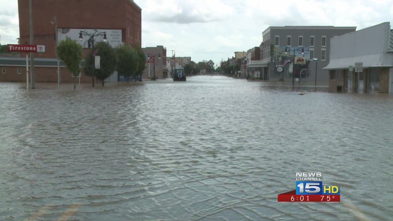 Jay County Hit With Flooding - YouTube