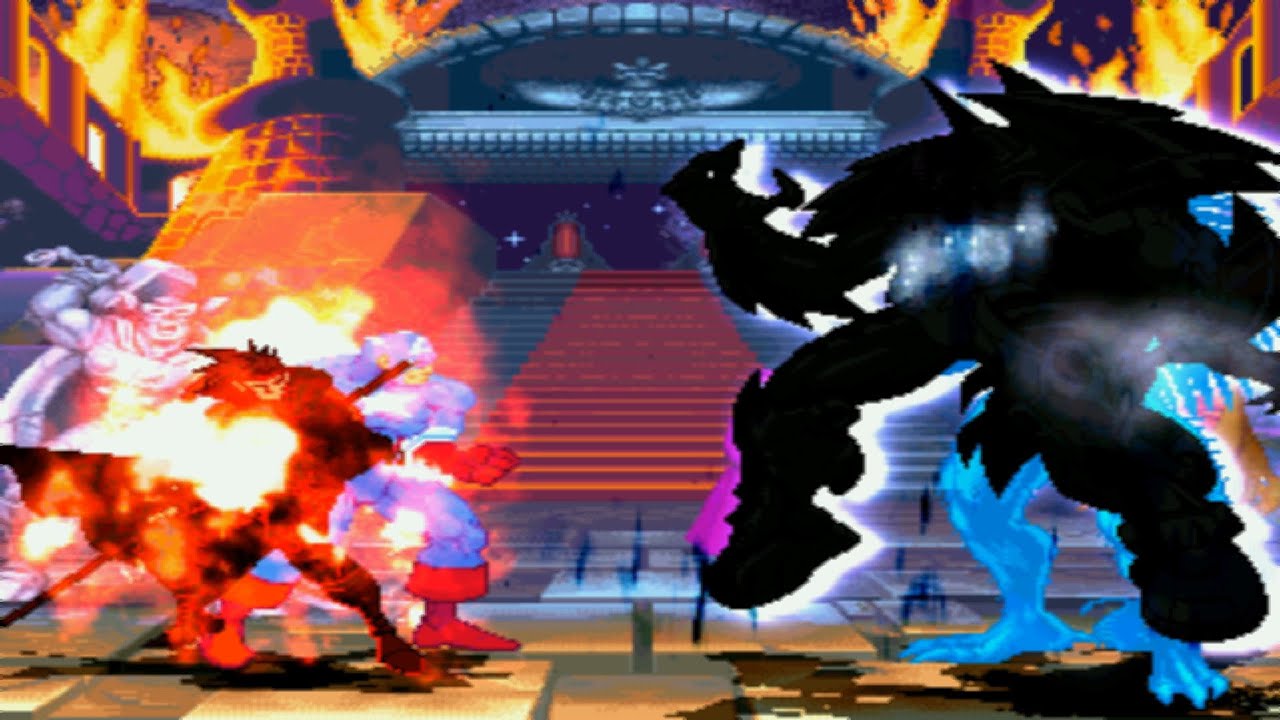 MUGEN - OC Marvel - Ultimate Soldier America & Molten Core vs. Envia ...