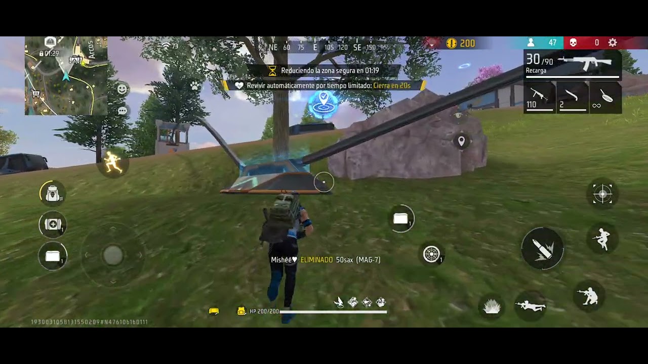 Jugando free fire - YouTube