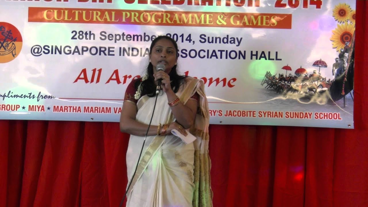 Parady Song by Ruby Shibu - Parish Day 2014 Singapore Part 18 - YouTube