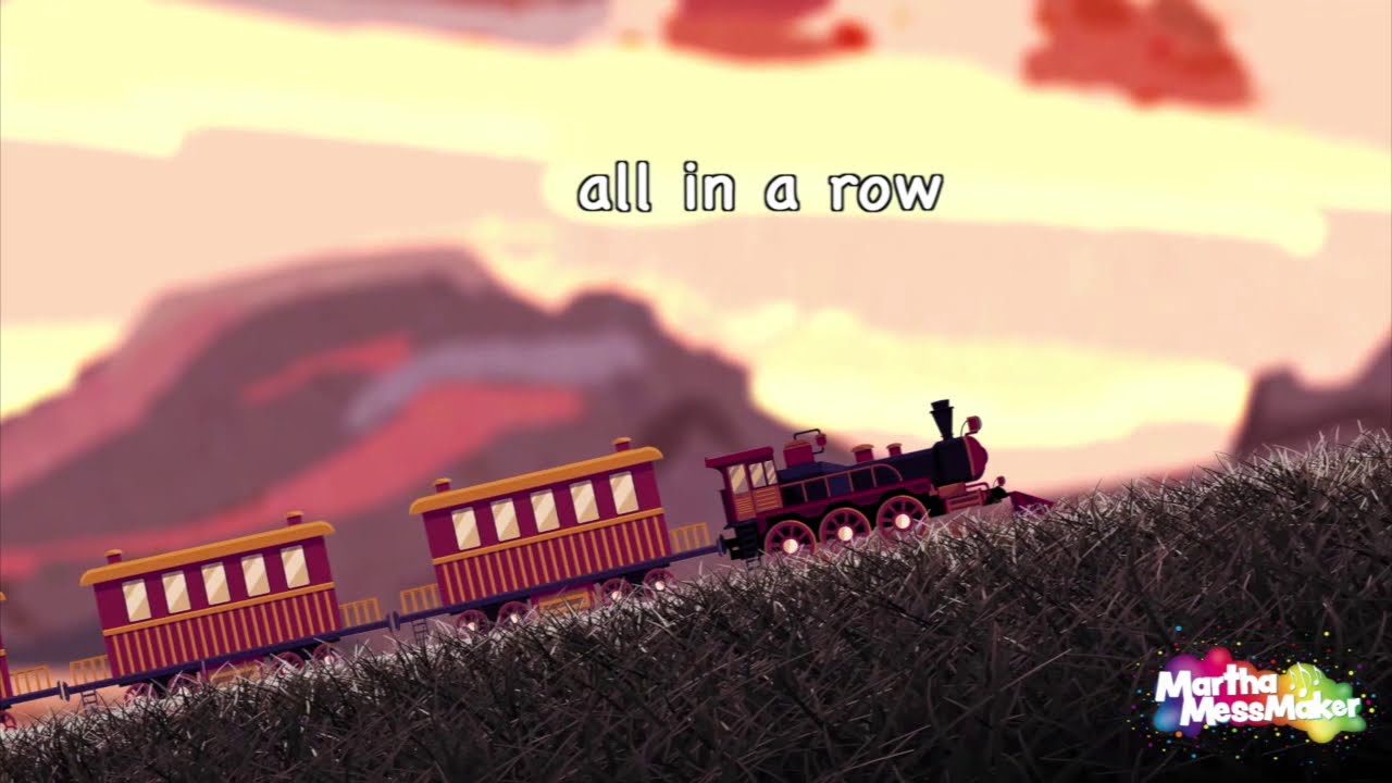 Down by The Station|Train Song|English Nursery Rhyme | English Kids ...