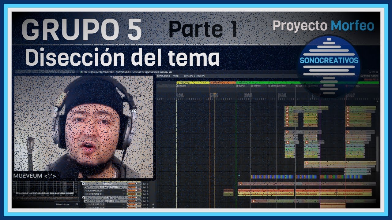 DISECCIÓN DE LA MEZCLA IRÉ HASTA EL FIN POR MUEVEUM PARTE 1 PROYECTO MORFEO - YouTube