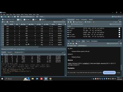 Funciones básicas de tidyverse y dplyr en RStudio - YouTube