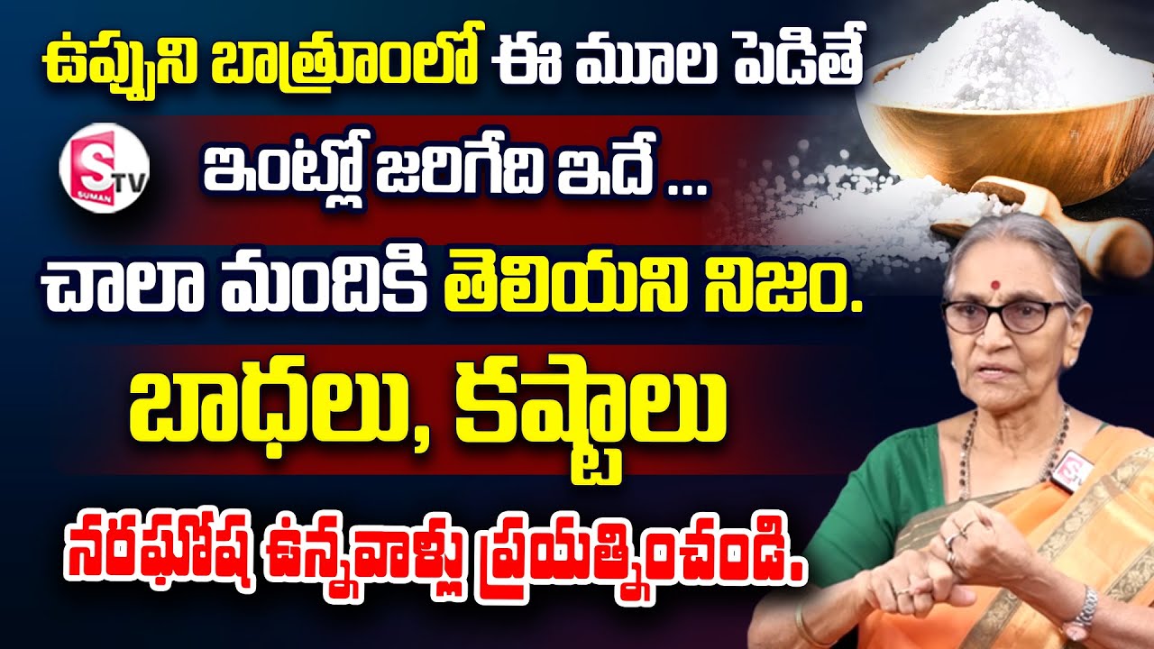 AnanthaLakshmi - 2 ప్రయోగాలు చేస్తే ఇంట్లో నెగిటివ్ ఎనర్జీ మొత్తం ...