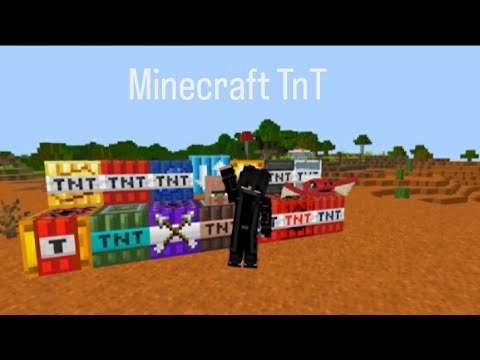 Minecraft um mapa de TNT testando as TNT os dois mapas - YouTube