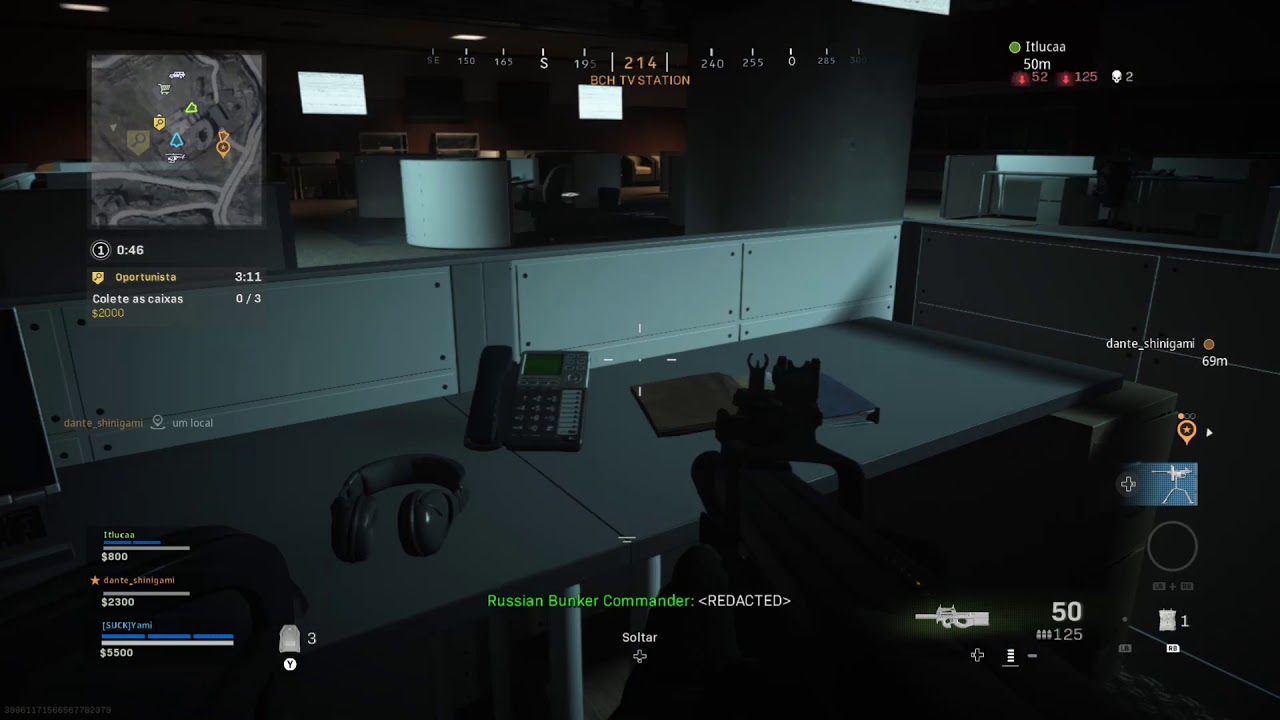 WARZONE - Call From Russian Commander in TV STATION - YouTube