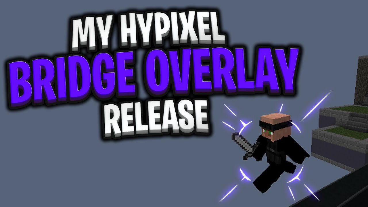 My Hypixel Bridge Overlay Release! - YouTube