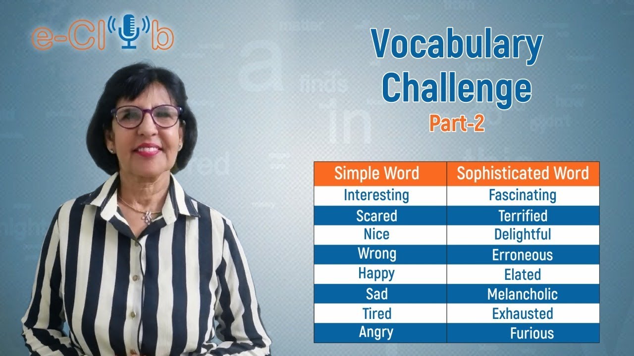 Vocabulary Challenge Series Episode 2 | Boost Your Vocabulary Skills ...