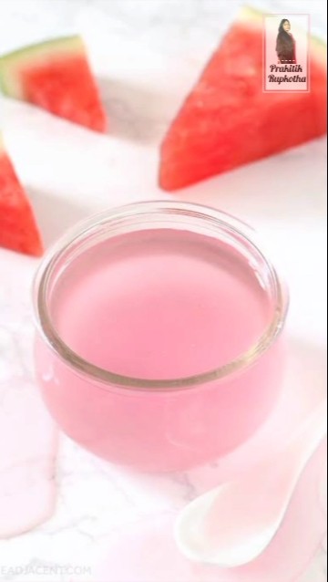 How To Make Watermelon Moisturizer | Homemade Watermelon Face Cream ...