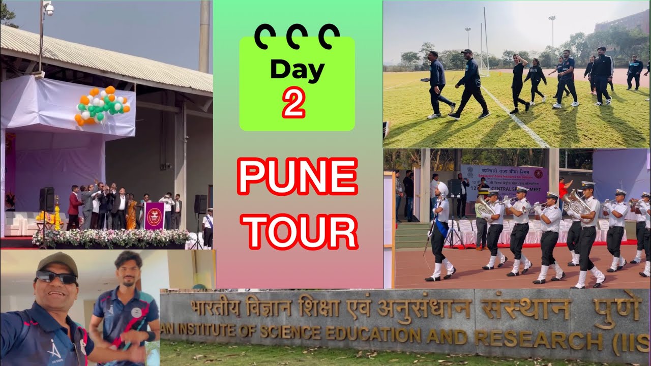 2nd DAY AT PUNE II ESIC SPORTS MEET II OPENING CEREMONY II ESIC II ...