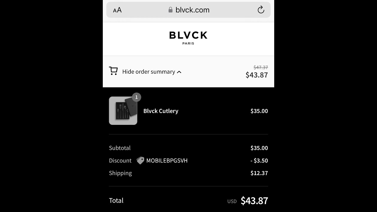 blvck.com Blvck Cutlury - YouTube