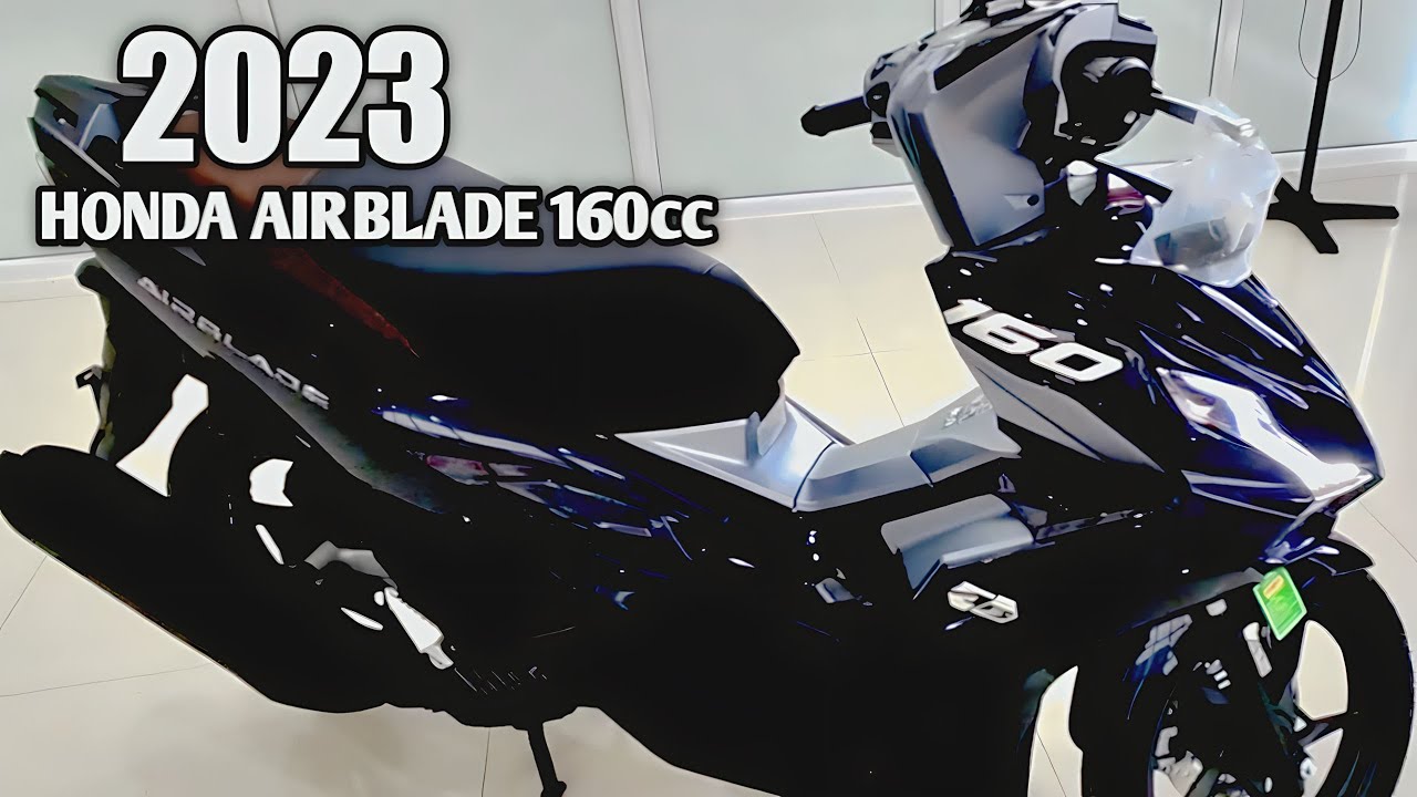 2023 HONDA AIRBLADE 160cc Revealed with New Look and price - YouTube