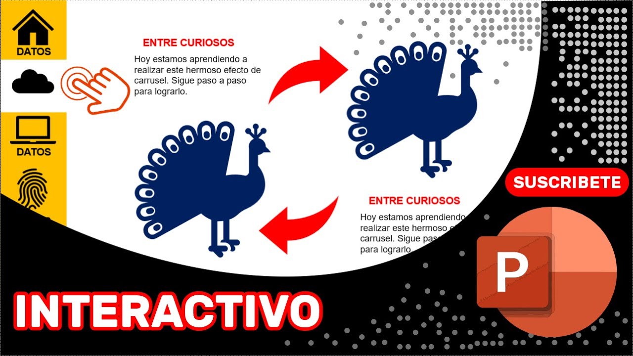 Increible efecto con un menú interactivo en PowerPoint - MUY FACIL DE ...