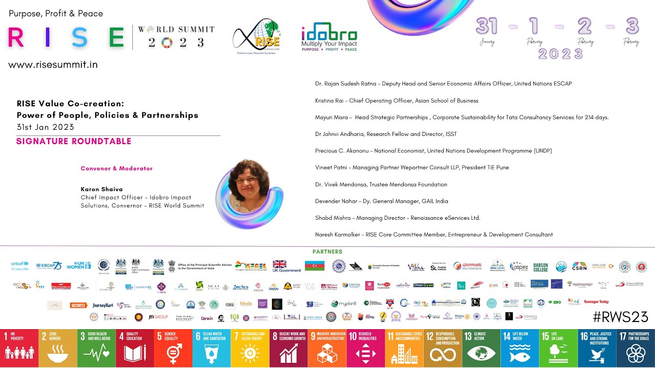 RISE Value Co-creation - Power of People, Policies and Partnerships ...