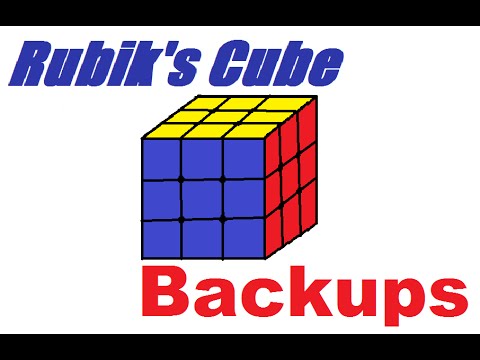 Rubiks Cube: Backup Tips, Tricks and Techniques - YouTube