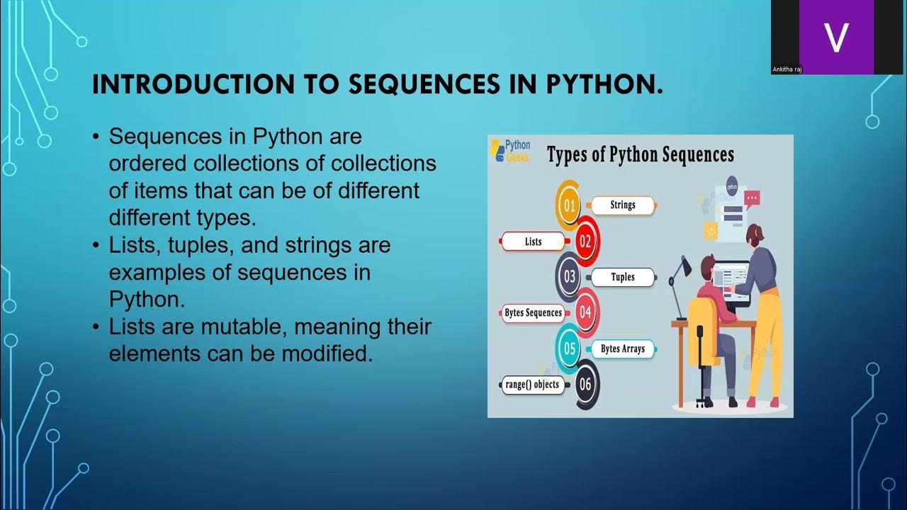 Sequence,Introduction to lists - YouTube