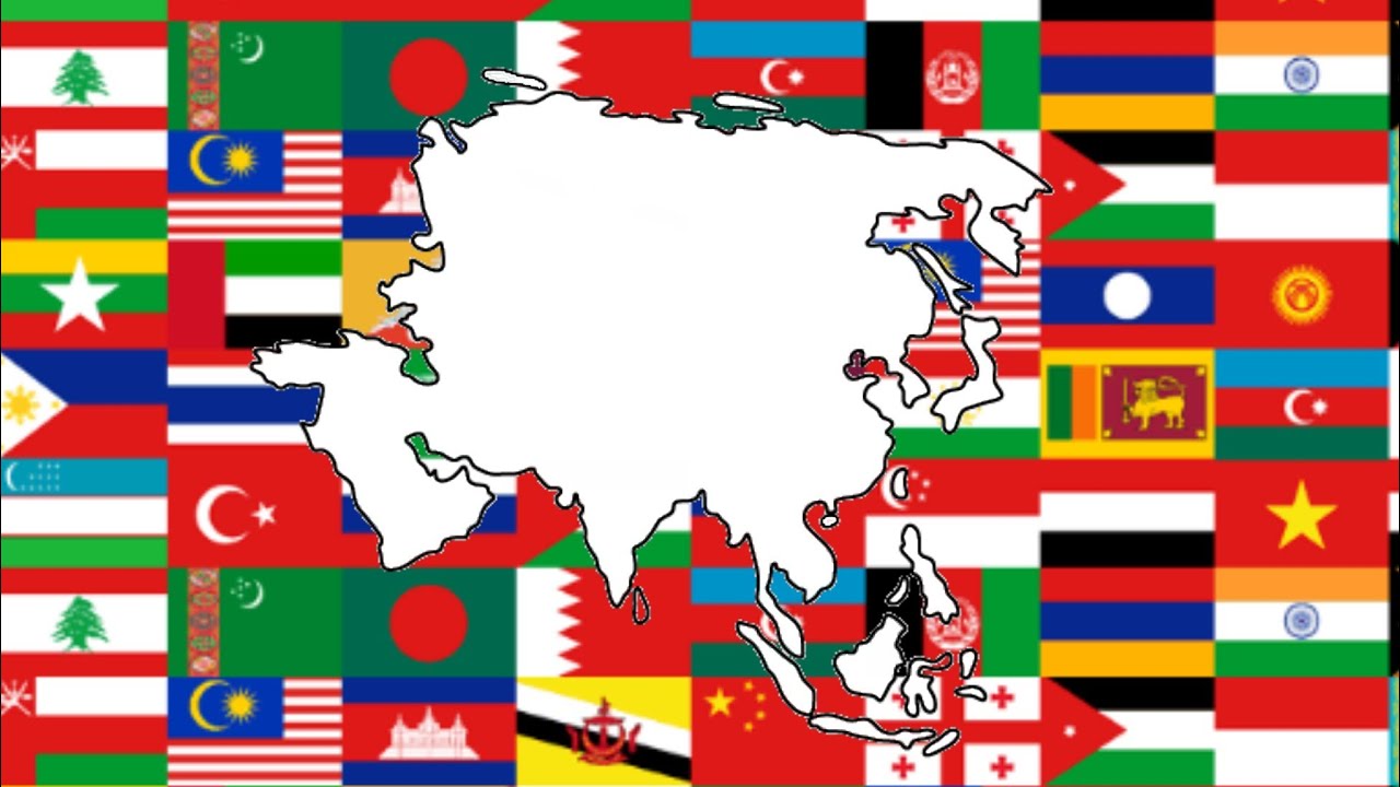 ASIAN flag animation - YouTube
