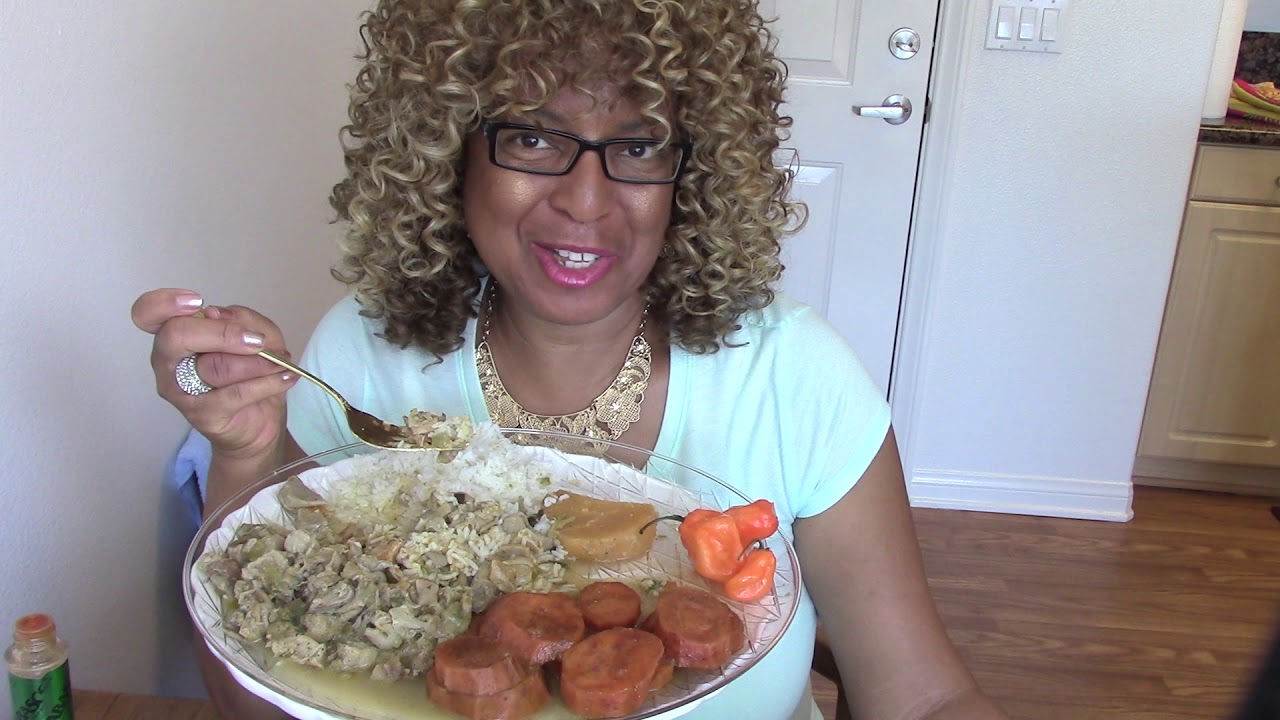 HOG Maws, Chitlins, Greens, Rutabagas, Candied Yam Medallions! - YouTube